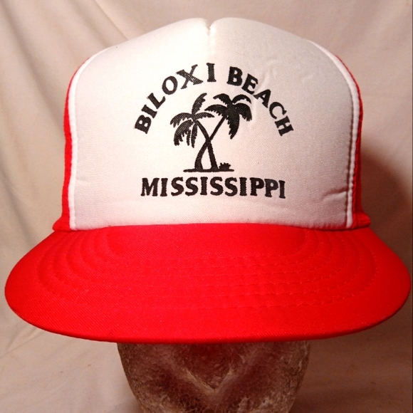Marsco | Accessories | Vintage Biloxi Beach Mississippi Rope Snapback ...